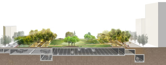 Team Camí Comtal has won La Sagrera Linear Park design competition ...