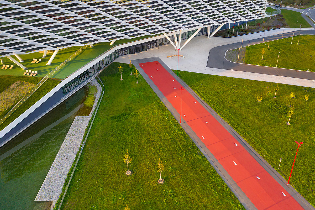 LOLA Landscape Architects design for adidas headquarters landscape ...