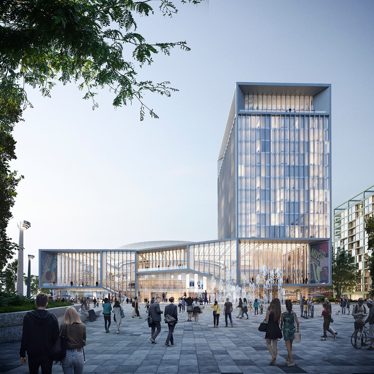 KCAP and CITYFÖRSTER design new cultural building and district for ...