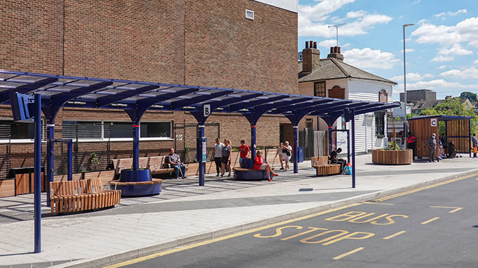 Gravesend Bus Hub – from backstreet to frontrunner
