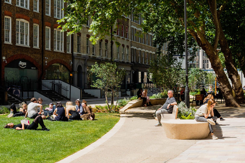 Alfred Place Gardens | LDA Design