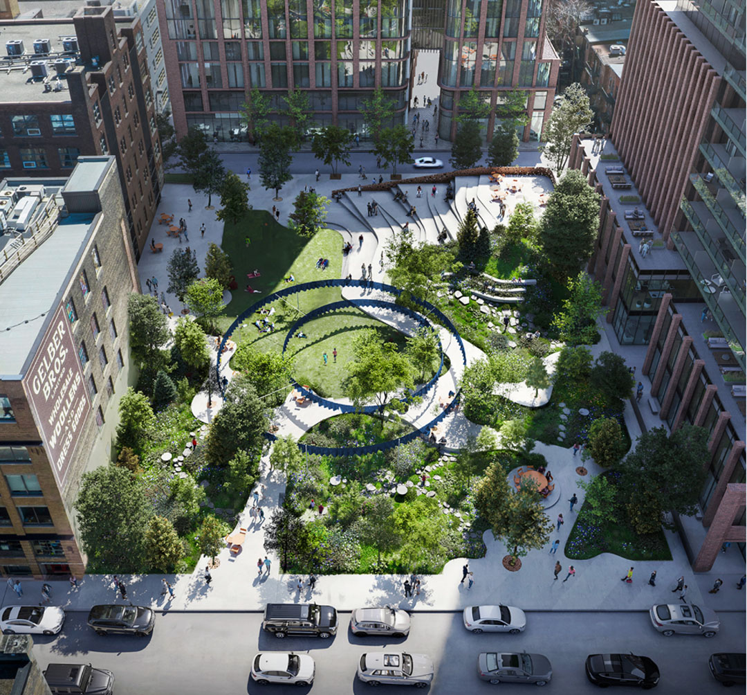 Shortlisted designs revealed for a new park at 229 Richmond Street West