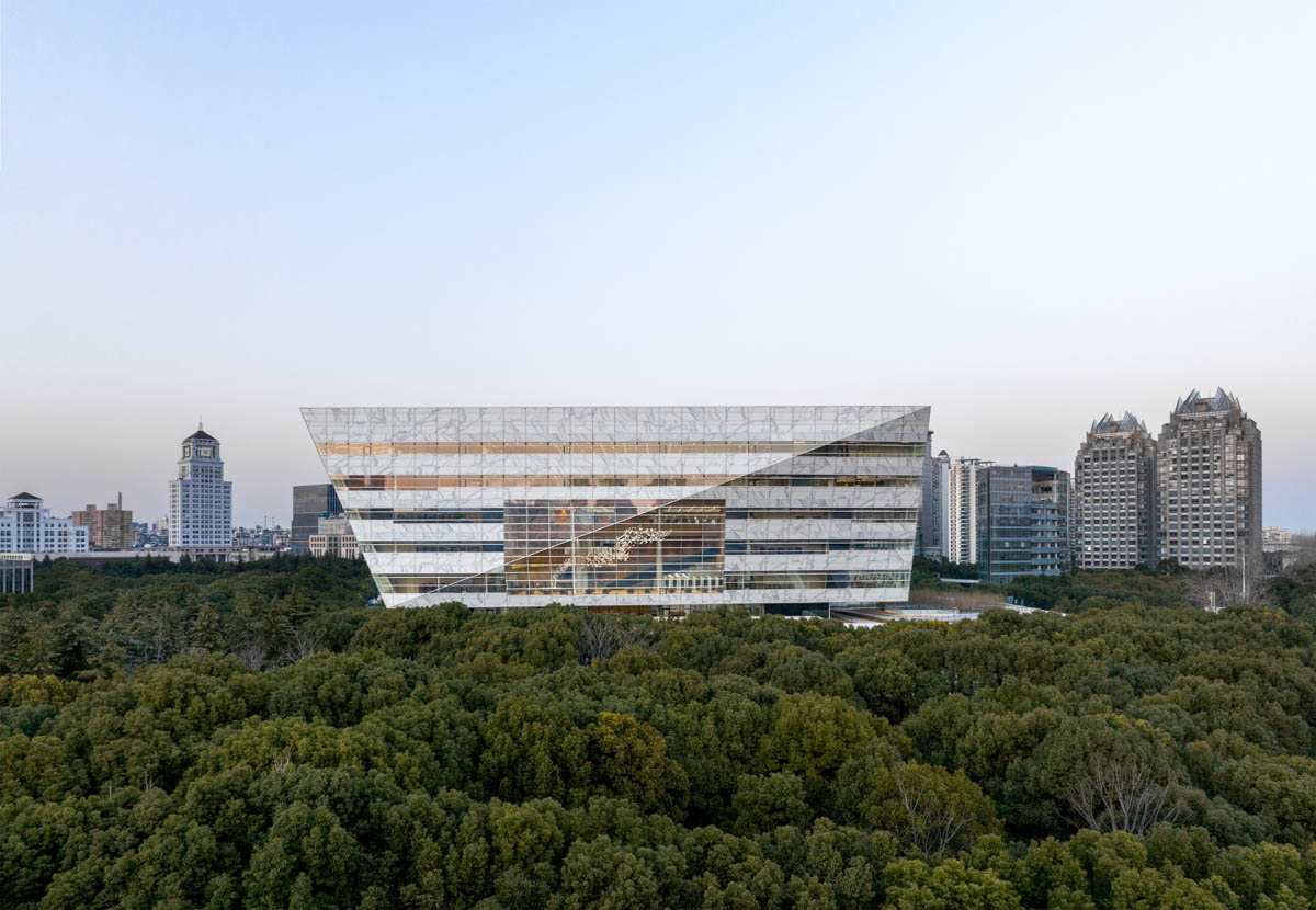 Shanghai Library East | landscape for the city