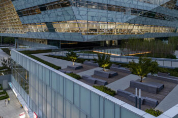 Shanghai Library East | landscape for the city