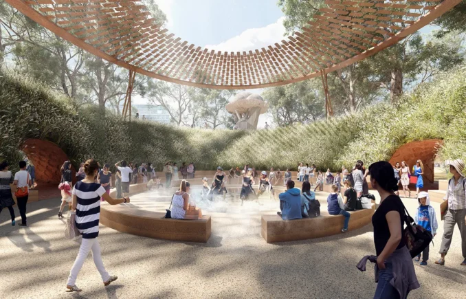 Bradfield Central Park Design Competition | Arcadia Landscape Architecture